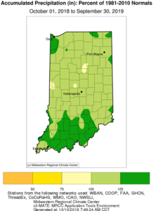 Indiana Climate and Weather Report – 10/10/2019 | Purdue University ...