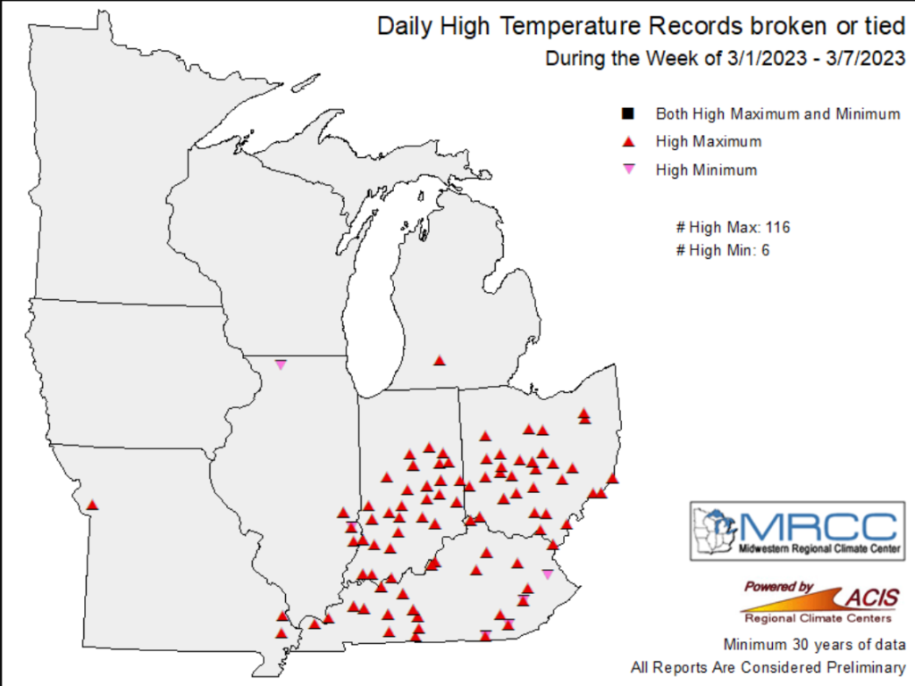 Stormy End To March, Elevated Chances For Above-Normal Temperatures ...