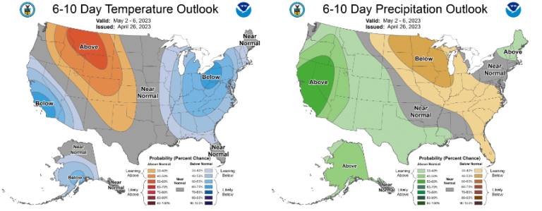 Below-Normal Temperatures And Precipitation Continue | Purdue ...