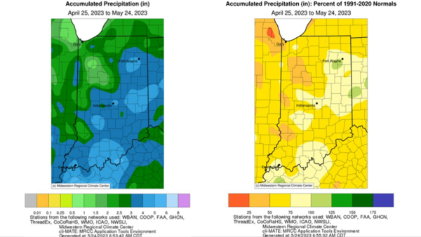 Near-Normal Temperatures With Strong Cold Front; Sparse Precipitation ...