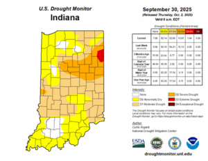 Drought Conditions Improve In Southern Indiana, Worsen In Northern ...